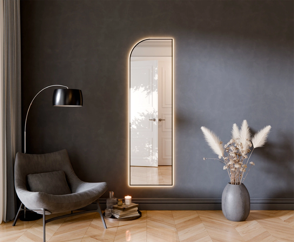 Lustro Zaokrąglone Rogi LED | Lustra Prostokątne | Lustra Galakor ...