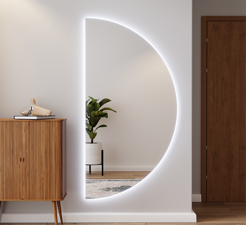 Lustro LED | Lustra Okrągłe | Lustra Galakor - Inspiruje nas Szkło