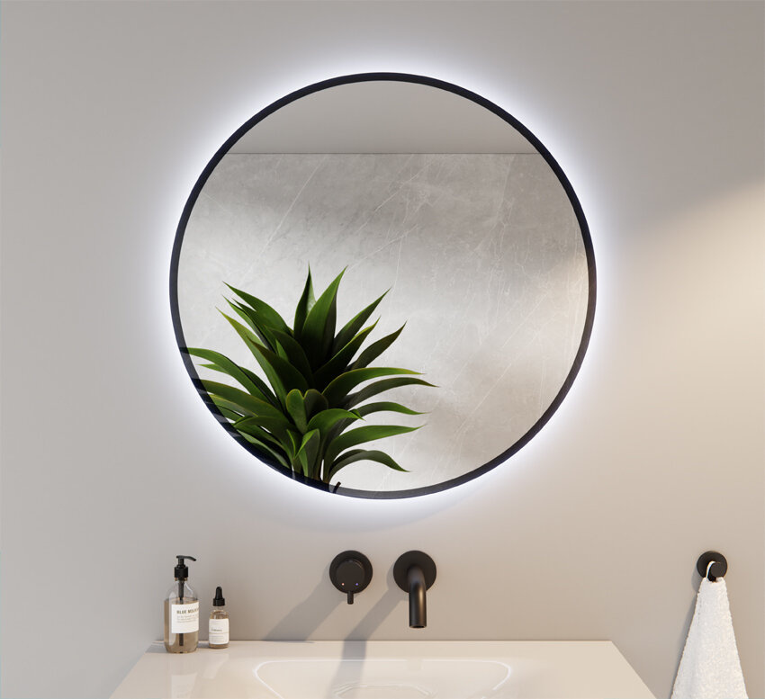 Lustro LED | Lustra Okrągłe | Lustra Galakor - Inspiruje nas Szkło